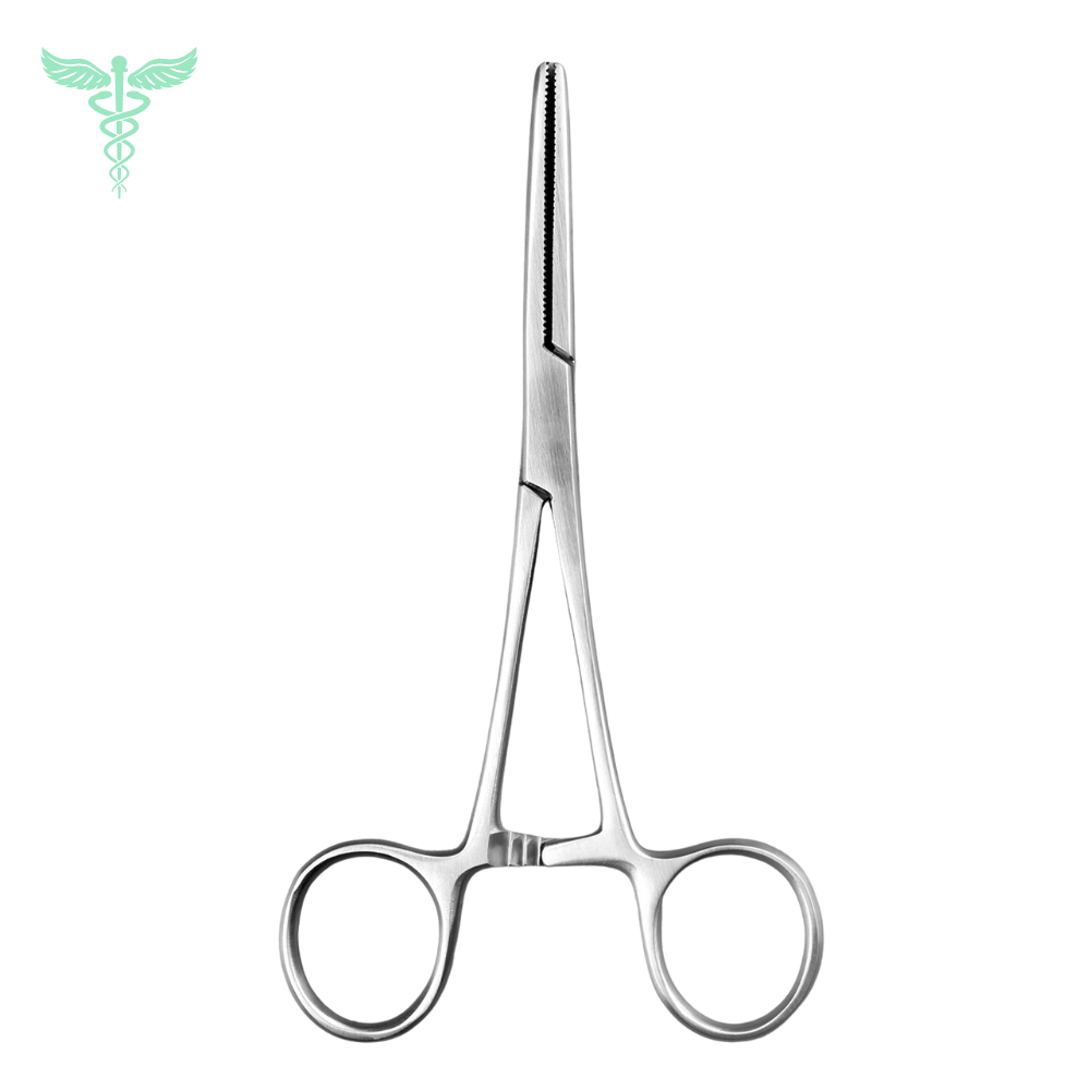 Rochester-Pean Hemostatic Forceps – Straight Serrated | 18 cm ...